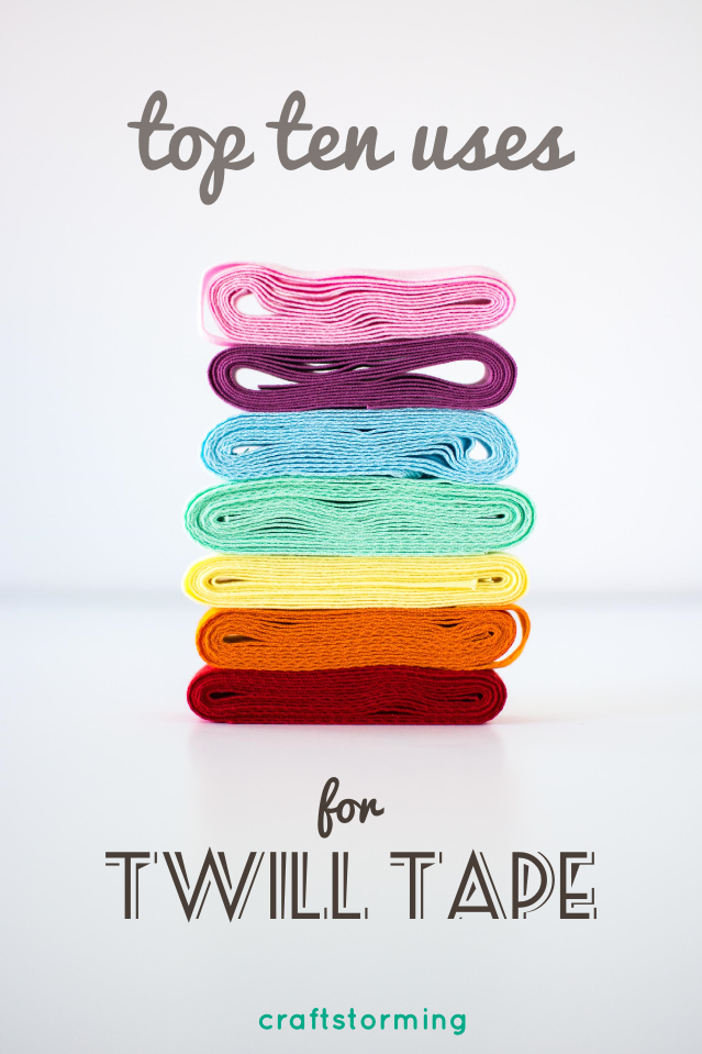 Titchy Tips Top Ten Uses For Twill Tape Craftstorming