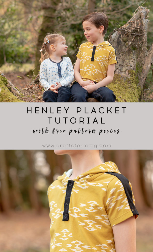 Rowan Tee Hacks Series: Henley placket – Craftstorming